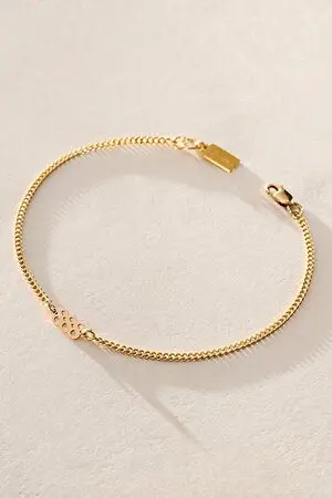 SET & STONES Angel Number Gold Bracelet - 888