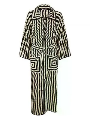 BY MALENE BIRGER Dina Geometric-patterned Coat