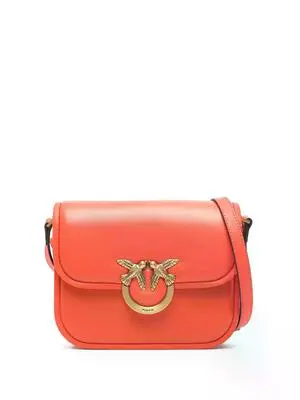 Pinko Mini Love Box Shoulder Bag - Orange