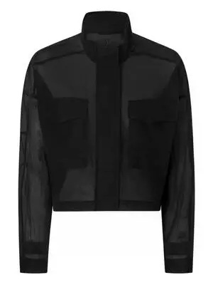 Pinko Sheer Cropped Jacket