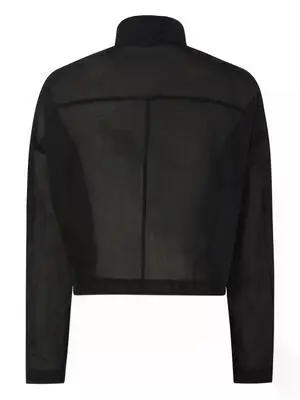 Pinko Sheer Cropped Jacket