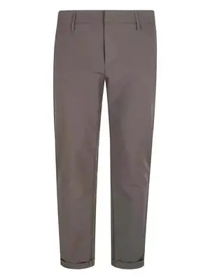 DONDUP Cotton Trousers - Brown