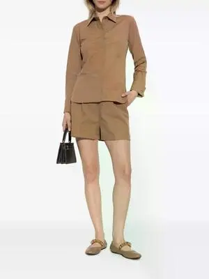 Max Mara Amburgo Shorts - Brown
