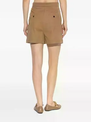Max Mara Amburgo Shorts - Brown