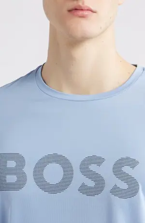 BOSS Tee Active Slim Fit Performance Logo Graphic T-shirt