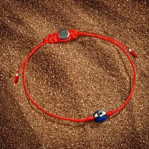 KARMA AND LUCK Evil Eye String Adjustable Bracelet