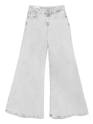 DONDUP Marlen Wide Leg Jeans - Grey