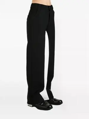 FAX COPY EXPRESS Two-tone Wide Leg Trousers