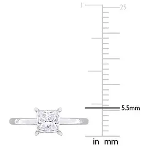 JULIANNA B. Moissanite Solitaire Ring