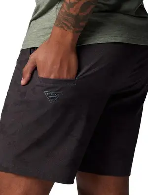 Columbia Pfg Uncharted Shorts - Grey Black