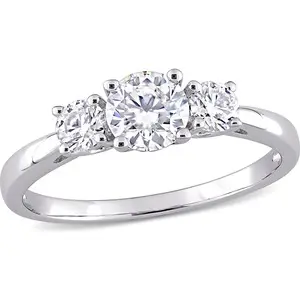 JULIANNA B. 1ct Dew Moissanite Ring - Sterling Silver