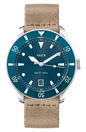 VAER Ds2 Meridian Watch - Navy