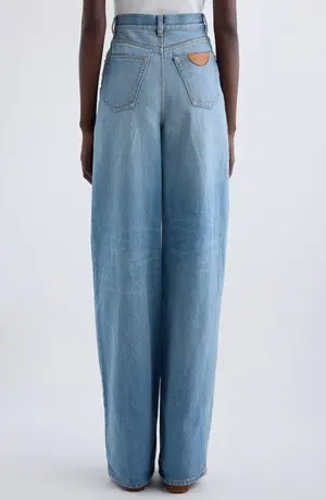 Chloé High-waist Wide-leg Jeans