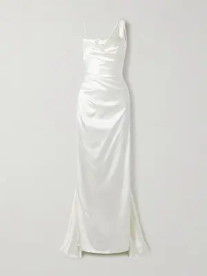VIVIENNE WESTWOOD Minerva Draped Gown - Neutrals
