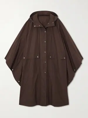 Brunello Cucinelli Hooded Shell Coat