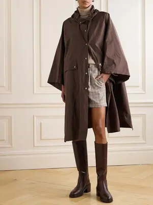 Brunello Cucinelli Hooded Shell Coat