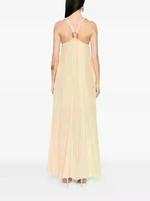Patrizia Pepe Ring Hardware Detailed Maxi Dress
