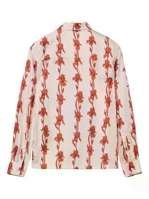 La DoubleJ Iris-print Shirt