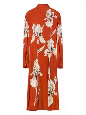 La DoubleJ Perry Street Midi Dress - Orange