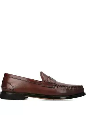 Premiata Leather Penny Loafers