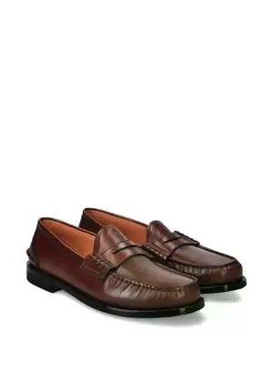 Premiata Leather Penny Loafers