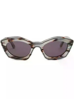 Marni Cat-eye Sunglasses - White