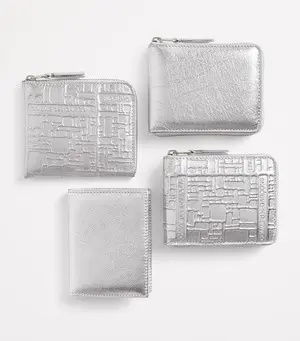 Comme Des Garçons Leather Folding Card Holder