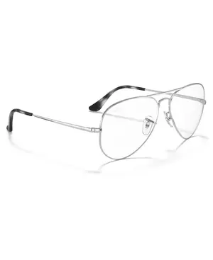 Ray-ban Aviator Optics Eyeglasses - Silver