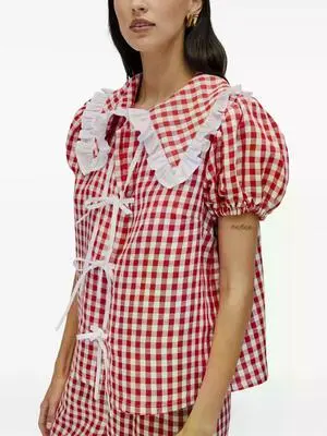 Sleeper Checked Pyjama Top