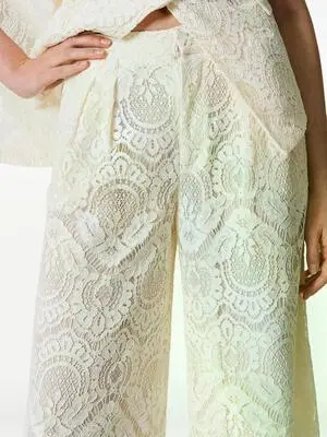 TWINSET Lace Trousers - Neutrals
