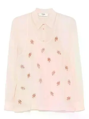 Fendi Embroidered Shirts For Women