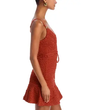 PatBO Papillon Jacquard Mini Dress