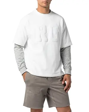 Rodd & Gunn Grahams Beach Relaxed Fleece Tee - Snow