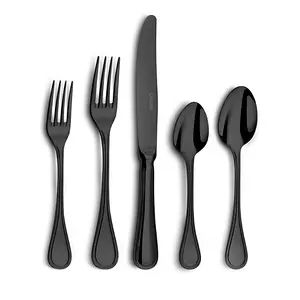 COUZON Le Perle 5 Piece Place Setting - Black