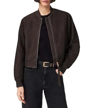 ALLSAINTS Oriten Bomber Jacket - Bitter Brown