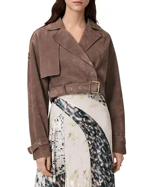AllSaints Cropped Biker Jackets