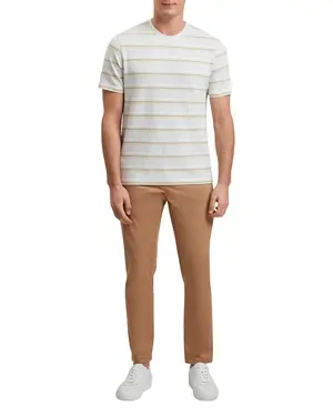 Ted Baker London Gorano Textured Striped Tee - Ecru