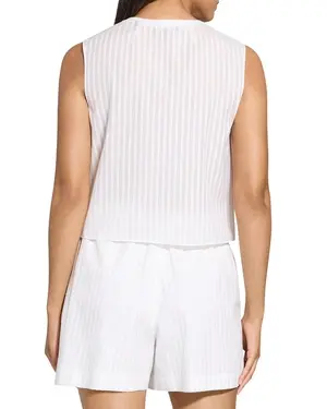 Theory Cropped Shirt