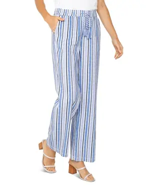 LIVERPOOL Striped Drawstring Pants