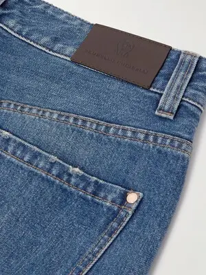 Brunello Cucinelli Low-rise Wide-leg Jeans - Blue