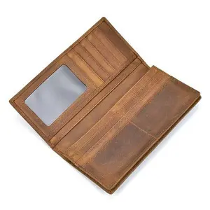 STEEL HORSE LEATHER The Pathfinder Bifold Wallet | Genuine Leather Pocket Book