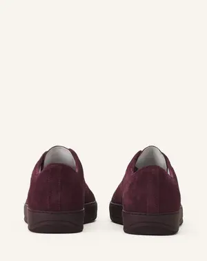 LANVIN Dbb1 Leather And Suede Sneakers - Brown