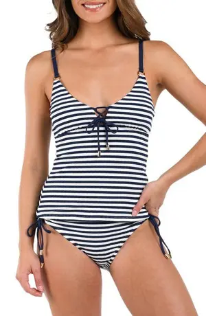 La Blanca Sail Tankini Top