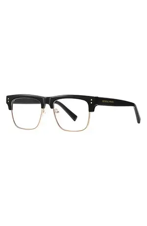 FIFTH & NINTH Chaplin Blue Light Blocking Glasses - Black/ Gold