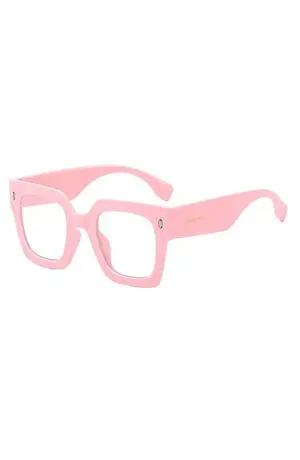 FIFTH & NINTH Avery Blue Light Blocking Glasses - Pink/ Clear