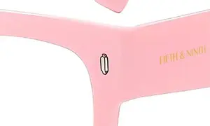 FIFTH & NINTH Avery Blue Light Blocking Glasses - Pink/ Clear