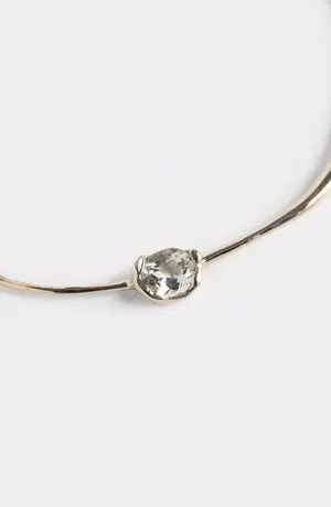 FARIS Grand Semiprecious Stone Collar Necklace - Gold