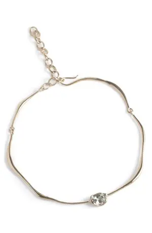 FARIS Grand Semiprecious Stone Collar Necklace - Gold