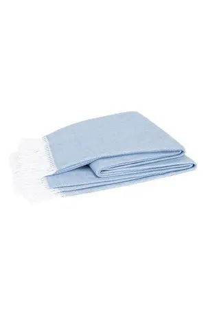 MATOUK Pezzo Throw Blanket - Hazy Blue