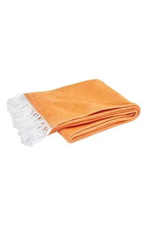 MATOUK Pezzo Throw Blanket Tangerine